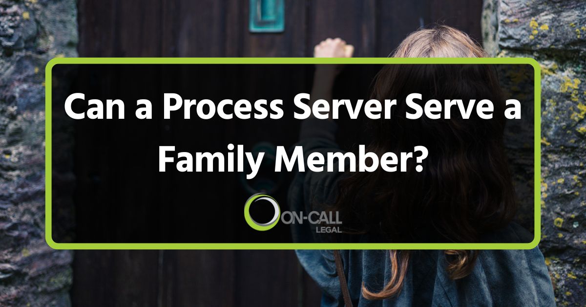 Serving Legal Documents to Family Members: What to Know