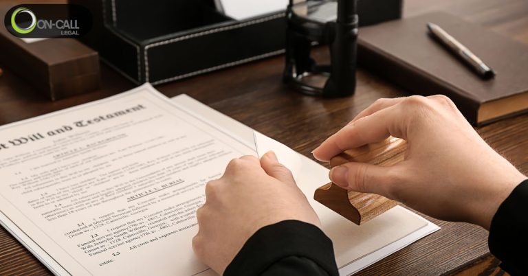 Is a Notarized Document Legal in Court? (2025) | On Call Legal