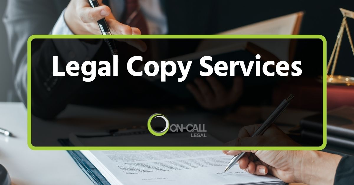 Legal Document Copy & Printing Services in California *Same-Day*