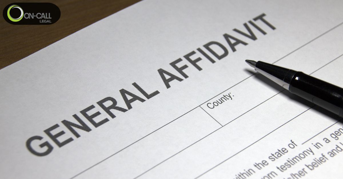 Affidavit of Process Server | On-Call Legal Process Servers (2024)