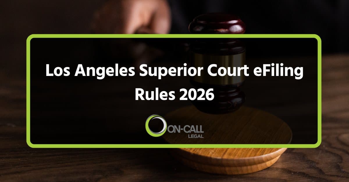 Los Angeles Superior Court eFiling Rules (Updated Requirements)